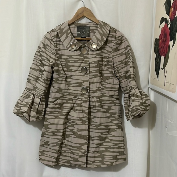 mac & jac | Jackets & Coats | Mac Jac 6s Inspired Empire Waist Coat ...